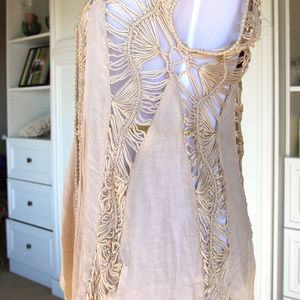 Katsumi | Tops | Open Stitch Crochet Top | Poshmark